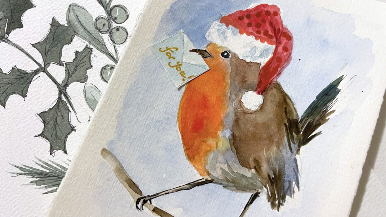 Easy Winter Landscape Diane Antone Studio