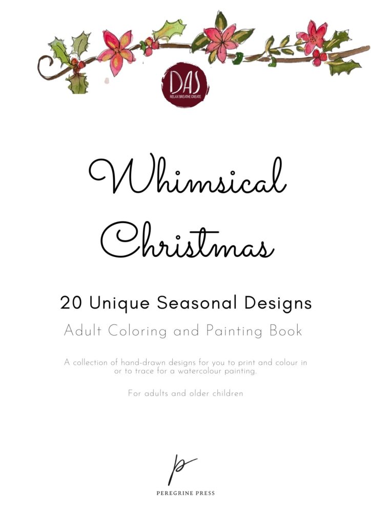 Whimsical Christmas Coloring Book | Diane Antone Studio
