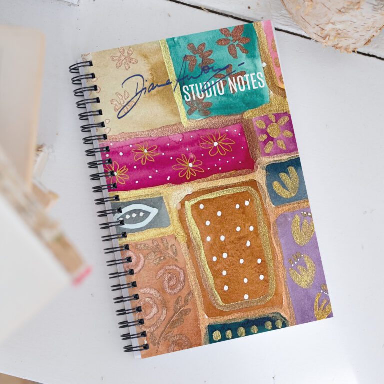 Reversible Patchwork Notebook | Diane Antone Studio